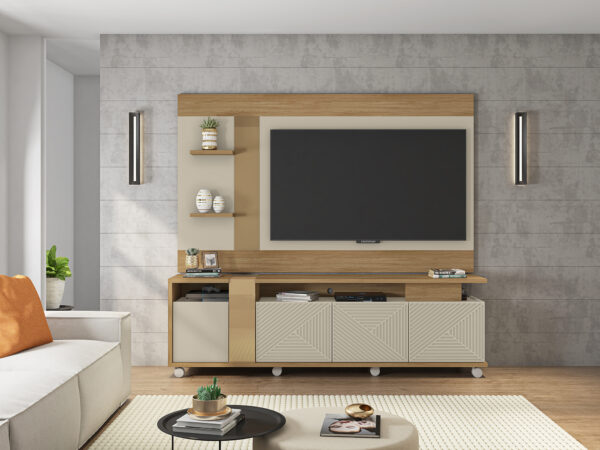 PANEL DISCOVERY BURITI/ BLANCO HUESO - Mueblestogo
