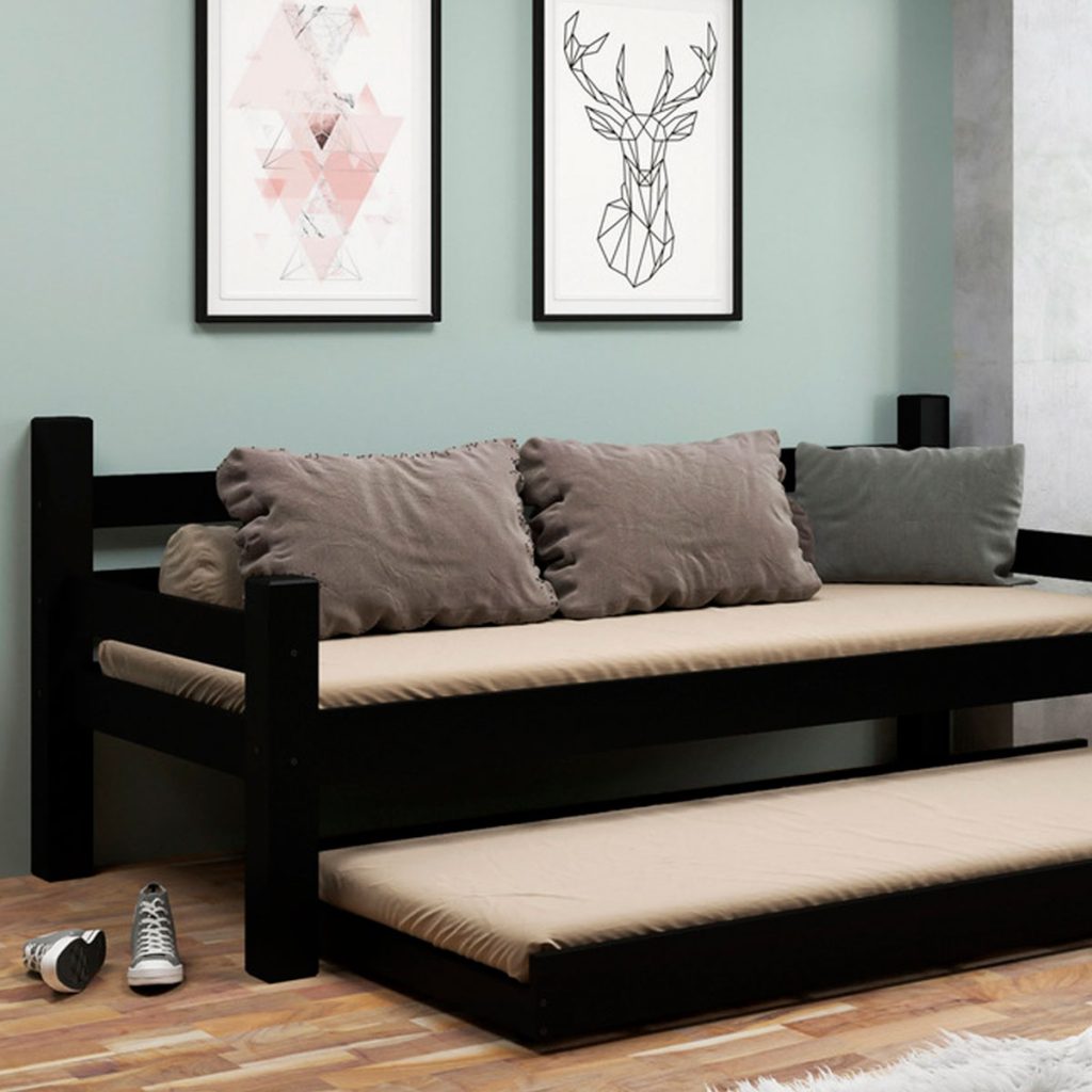 CAMA TWIN CON AUXILIAR 040 - Mueblestogo