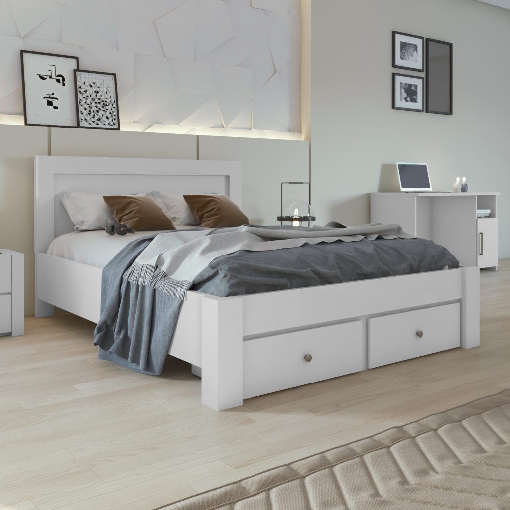 CAMA MATRIMONIO LOS ANGELES 1.80 - Mueblestogo